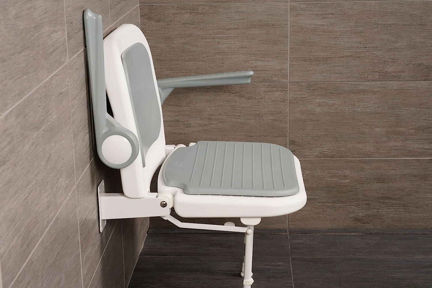 Akw 4000 Series Wall Mounted Extra Wide Fold Up Shower Seat